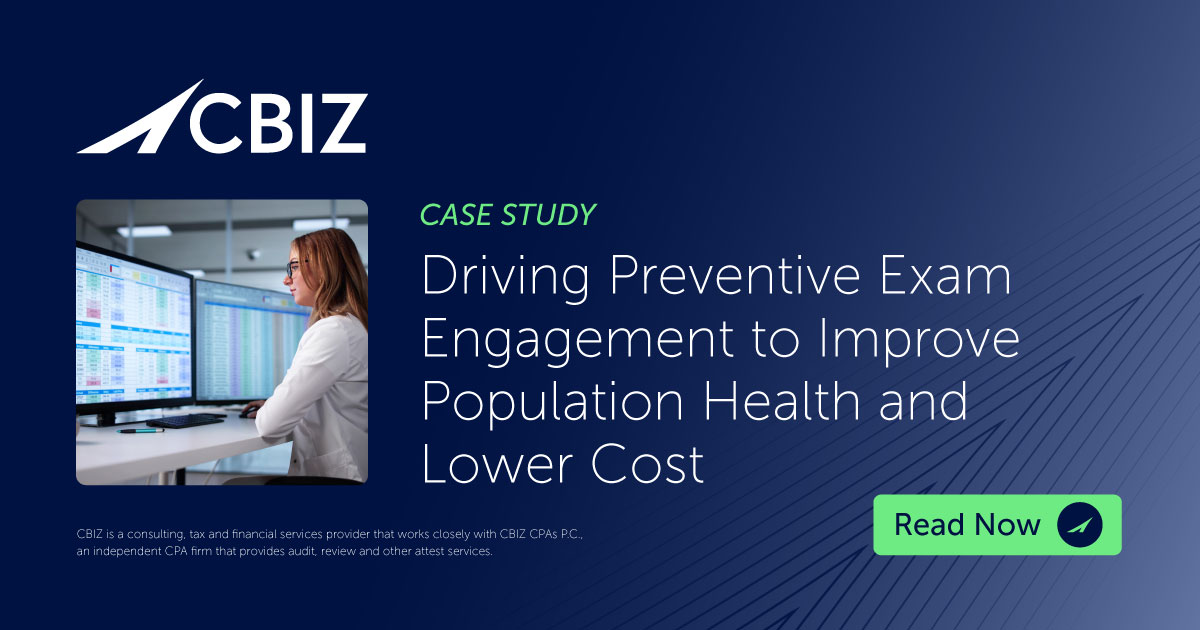 Driving Preventive Exam Engagement to Improve Population Health and ...