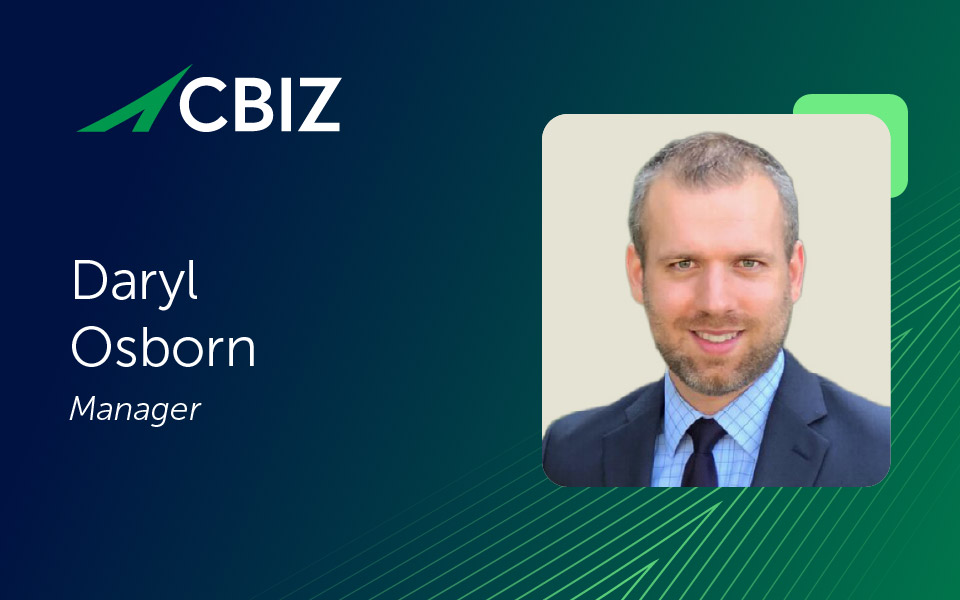 Daryl Osborn | CBIZ