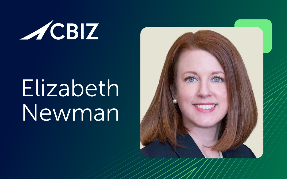 Elizabeth Newman | CAO & CHRO | CBIZ