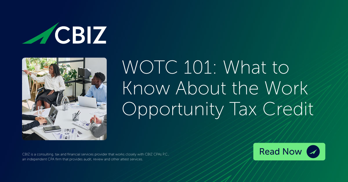 What to Know About WOTC | CBIZ