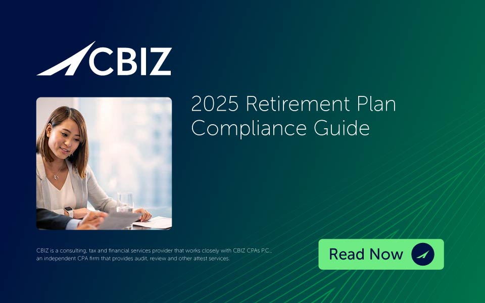 2025 Retirement Plan Compliance Guide | CBIZ