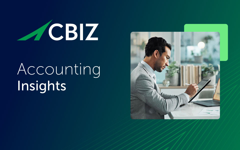 Accounting Insights | CBIZ