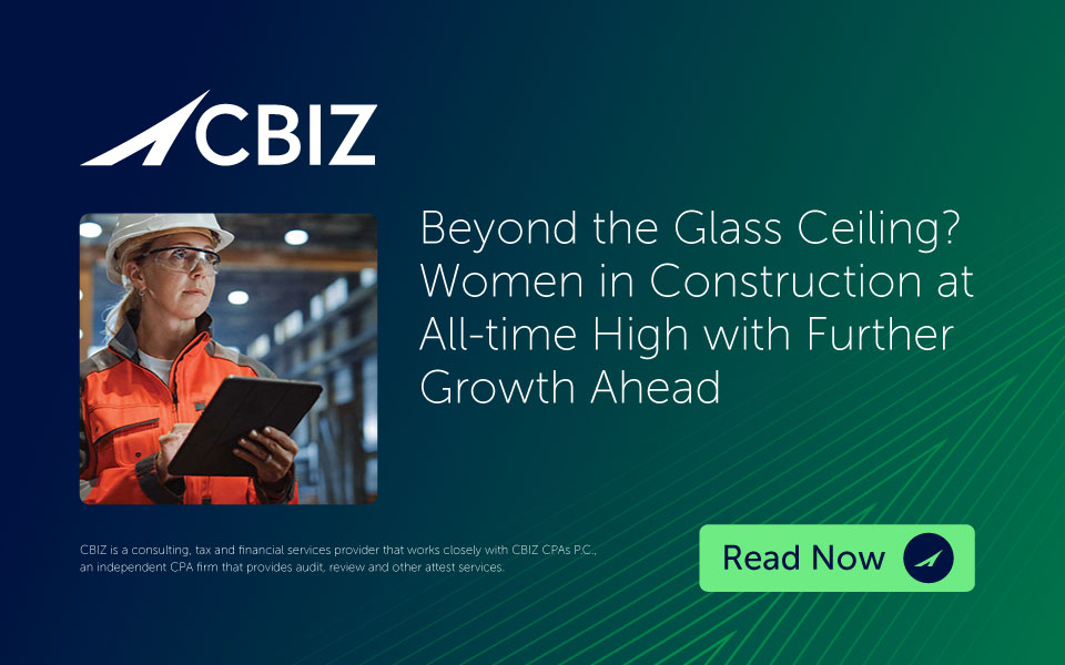 Beyond the Glass Ceiling? Women in Construction at All-time High with ...