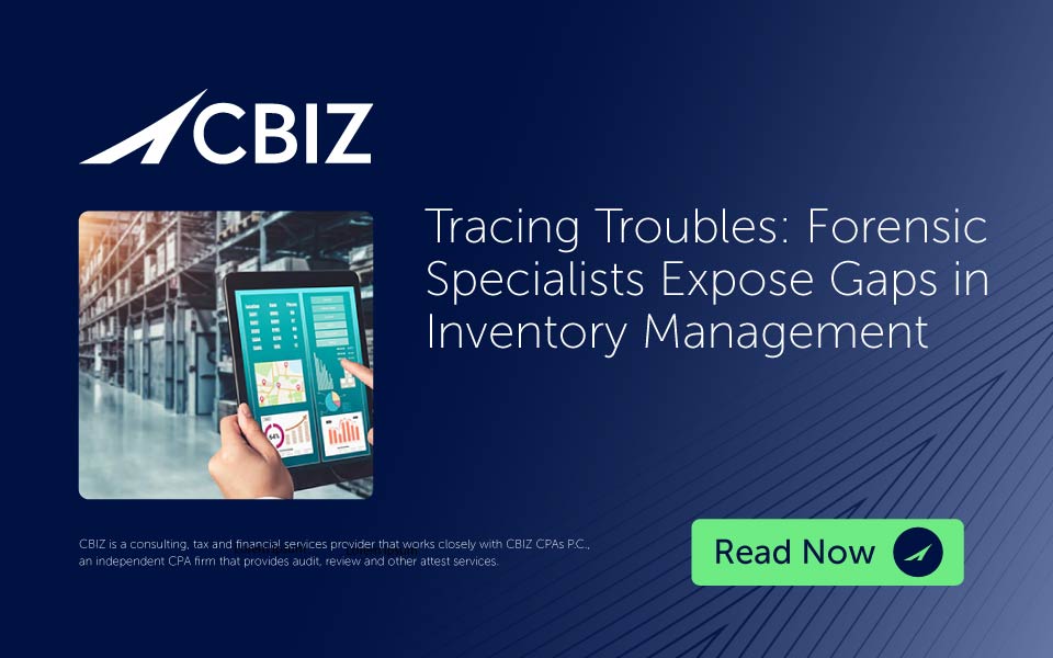 Tracing Troubles: Forensic Specialists Expose Gaps in Inventory ...