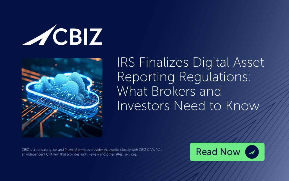 IRS Finalizes Digital Asset Reporting Regulations: What Brokers and ...