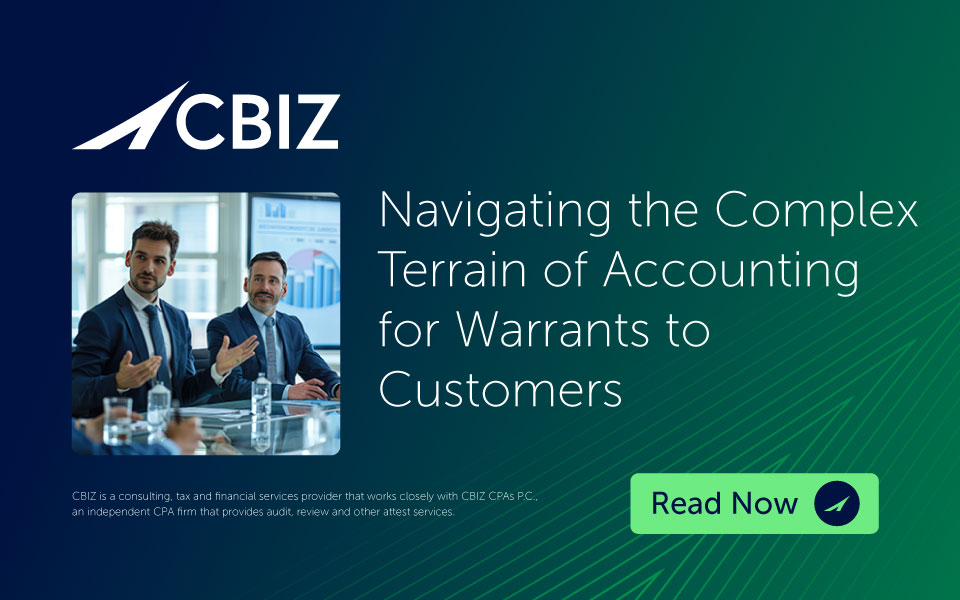 Navigating the Complex Terrain of Accounting for Warrants to Customers ...