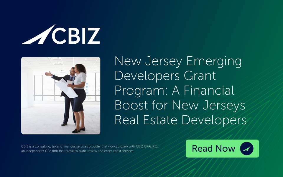 New Jersey Emerging Developers Grant Program: A Financial Boost for New Jersey’s Real Estate ...