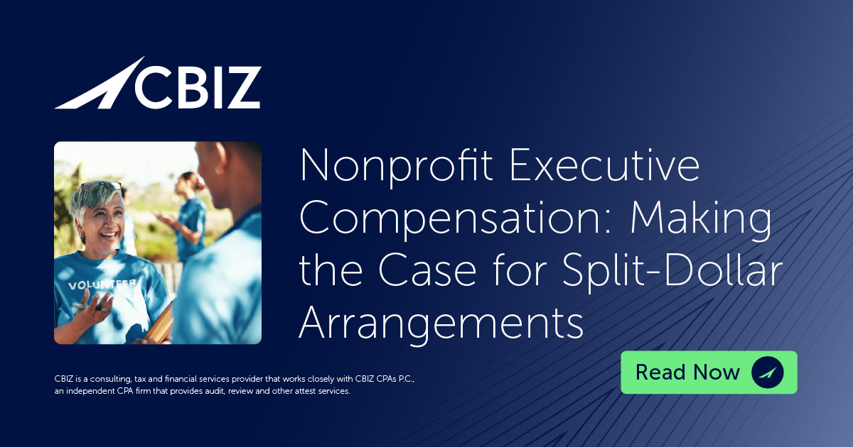 Nonprofit Executive Compensation: Making the Case for Split-Dollar ...