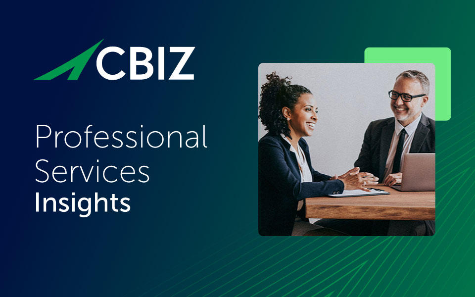 Professional Services Insights | CBIZ