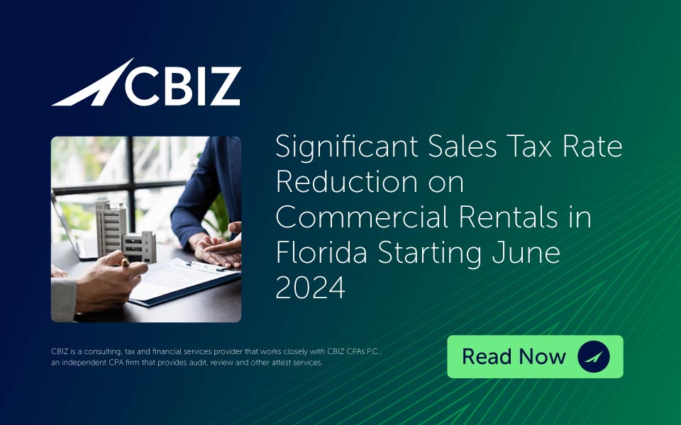 Significant Sales Tax Rate Reduction on Commercial Rentals in Florida ...