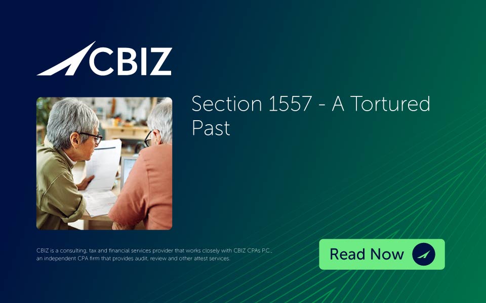 Section 1557 - A Tortured Past | CBIZ