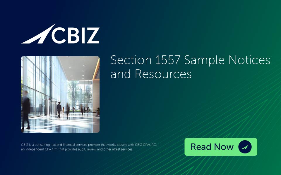 Section 1557 Sample Notices and Resources | CBIZ