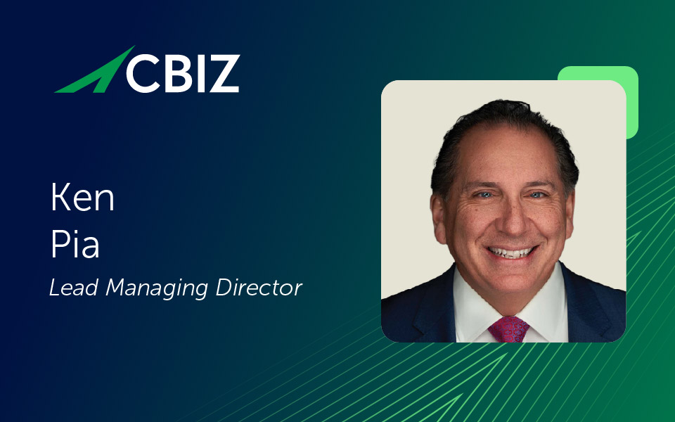 Kenneth Pia, Jr. | Lead Managing Director, Matrimonial Practice Leader | CBIZ