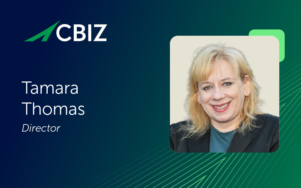 Tamara Thomas | Director | CBIZ
