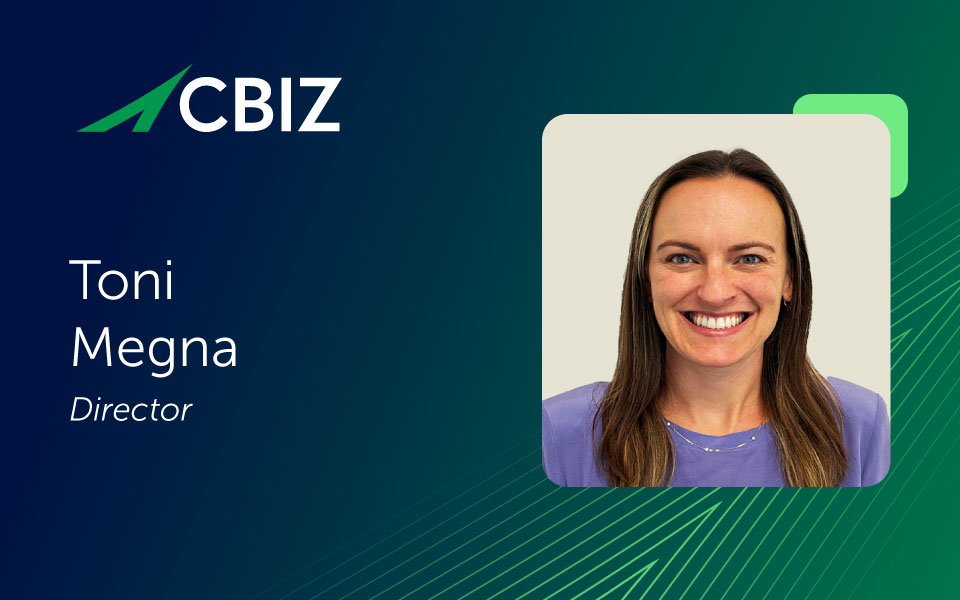 Toni Megna | Senior Director | CBIZ