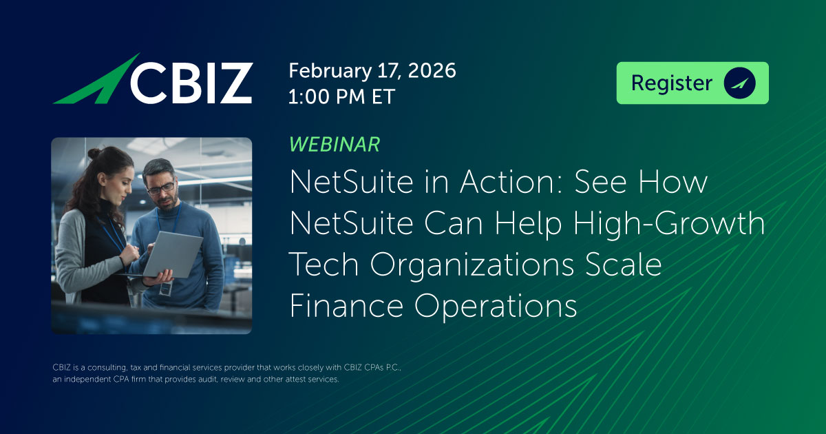 NetSuite in Action: See How NetSuite Can Help High-Growth Tech ...
