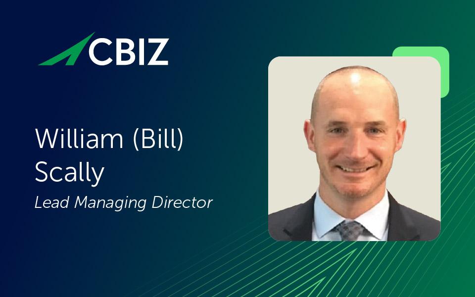 William Scally | Lead Managing Director, Litigation Practice Leader | CBIZ